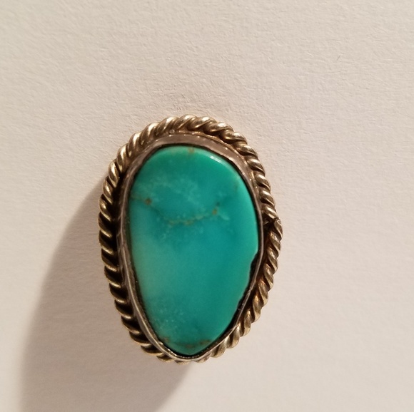 Vintage | Jewelry | Vintage Turquoise Sterling Silver 925 Pendant ...